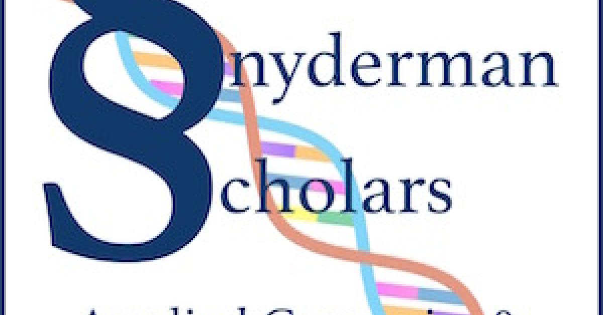 Snyderman Scholars take up residence in GCB labs this summer | Duke ...